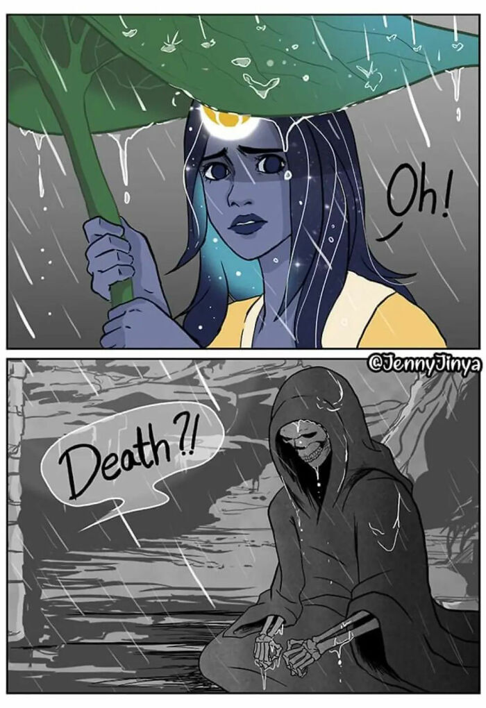 Artist Who Made People Cry With Her Grim Reaper Animal Comics Is Back ...