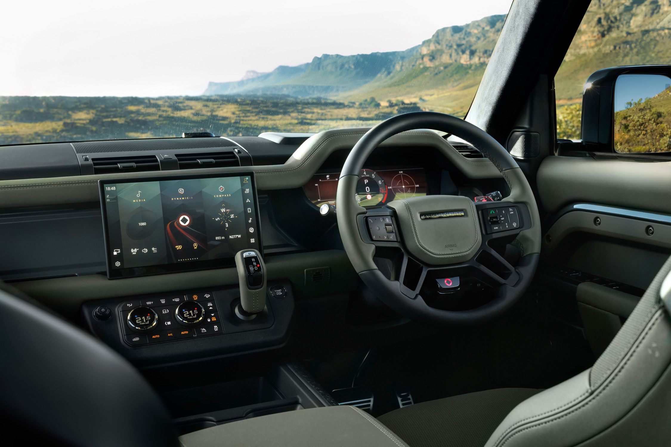 View Interior Photos of the 2025 Land Rover Defender Octa