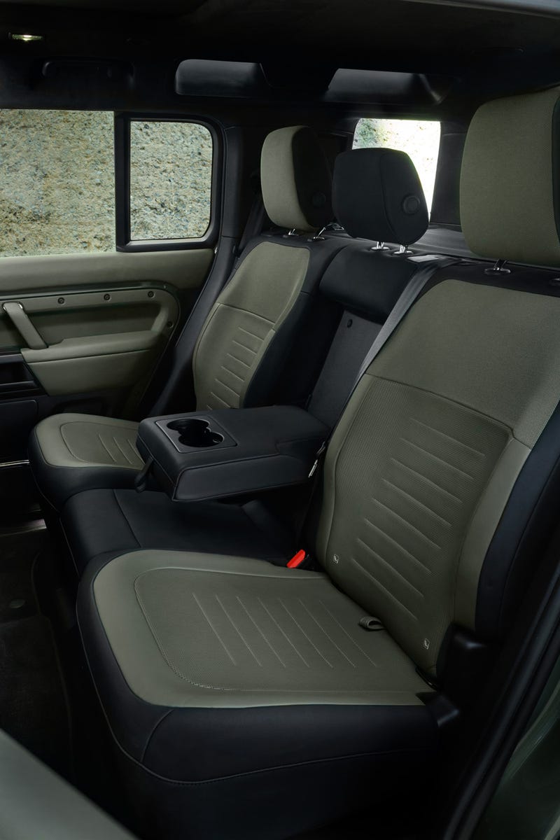 View Interior Photos of the 2025 Land Rover Defender Octa