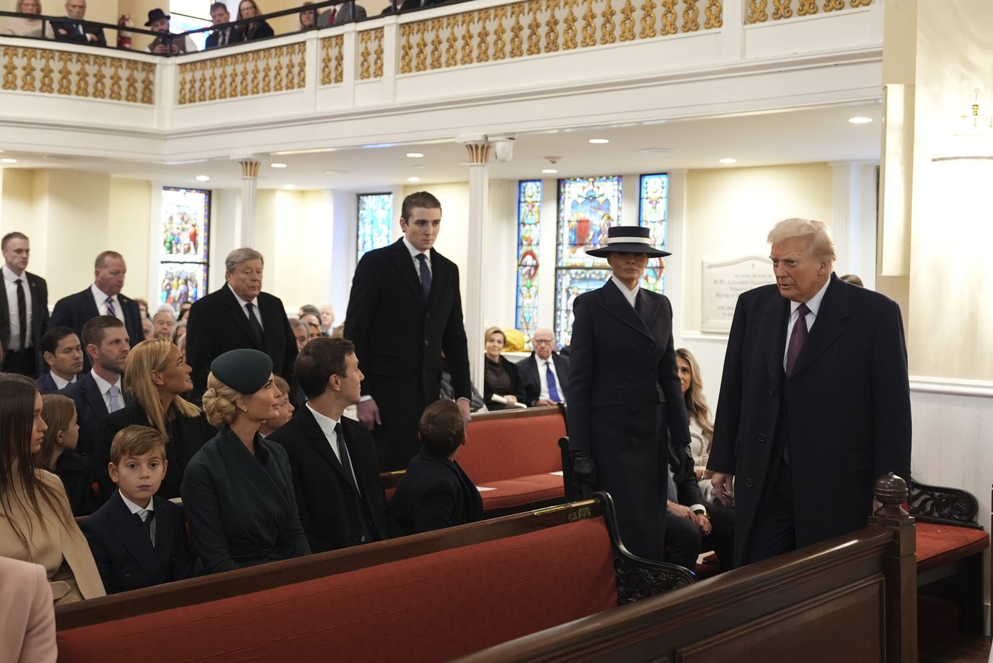 PHOTO COLLECTION:Trump Inauguration Church Service