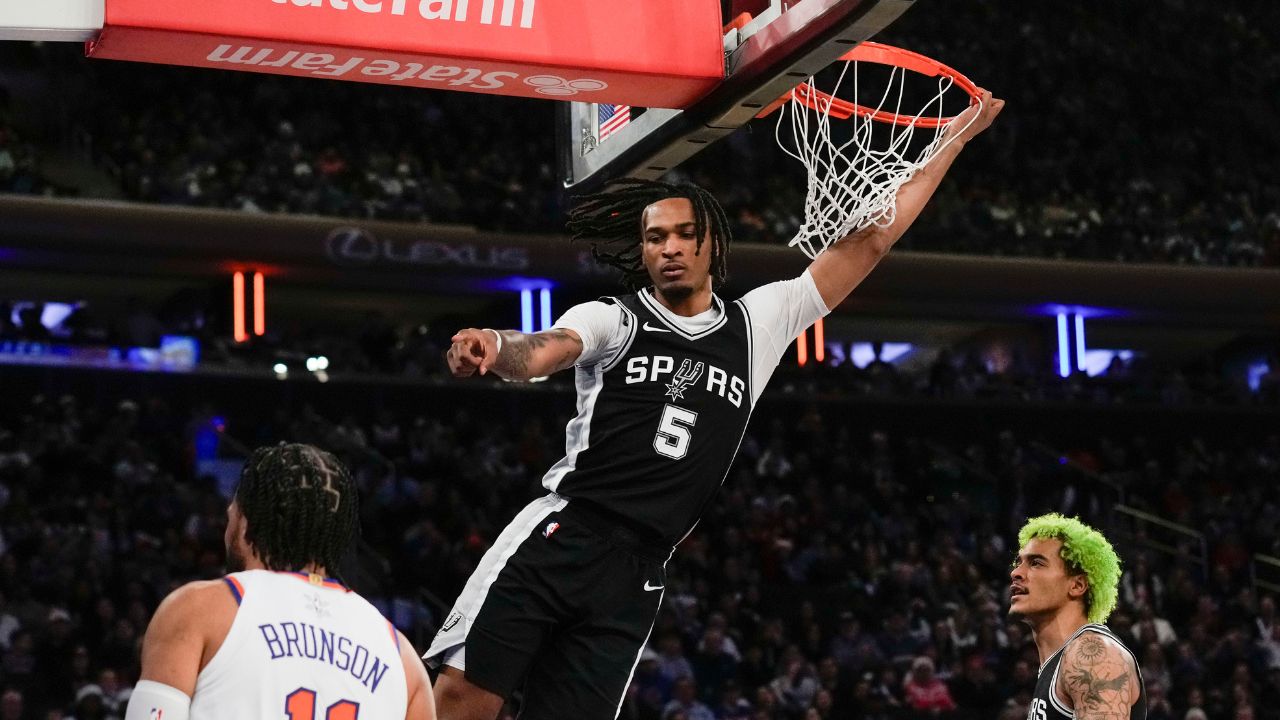 Report: Spurs rookie Stephon Castle committed to participate in Slam ...