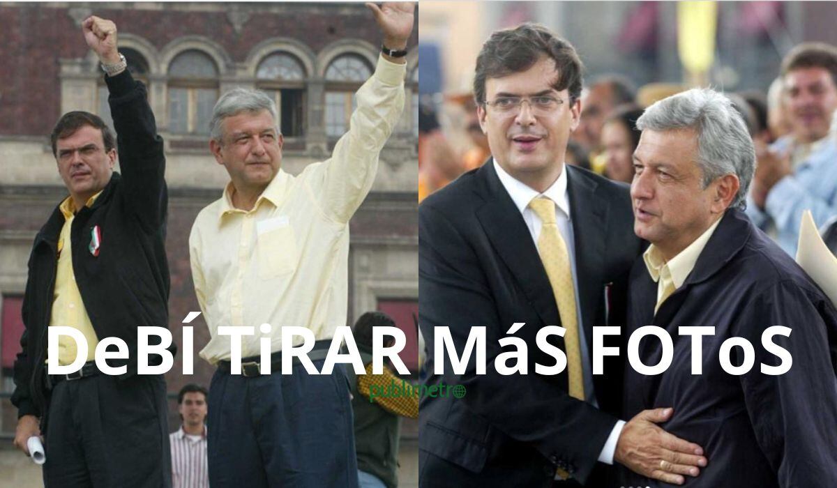 “DeBÍ TiRAR MáS FOToS”: Ebrard se pone nostalgico recordando a AMLO con ...