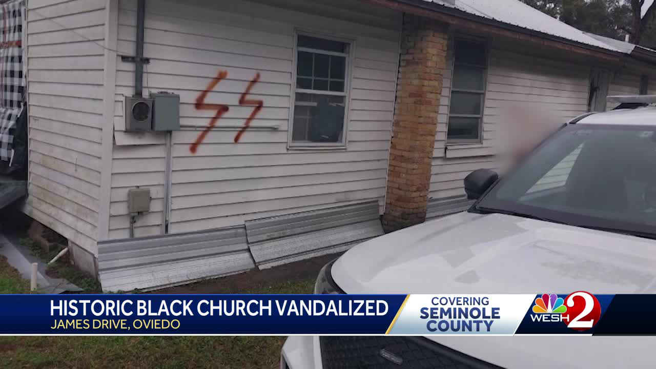 Deputies: Historic Oviedo museum vandalized with racist graffiti ahead ... Deputies: Historic Oviedo museum vandalized with racist graffiti ahead ...