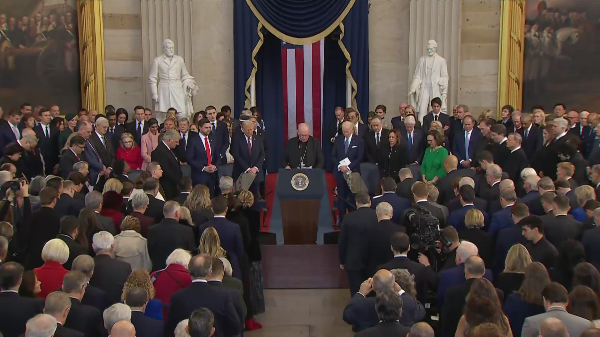 Sen. Deb Fischer, Archbishop Dolan deliver remarks at the Trump/Vance ...