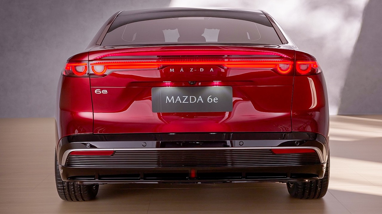 All-New Mazda 6e (2025) Stunning Electric Sedan