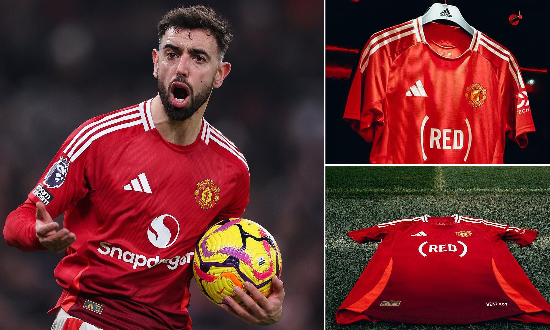 Man United to swap shirt sponsors for one match to back charity which ...