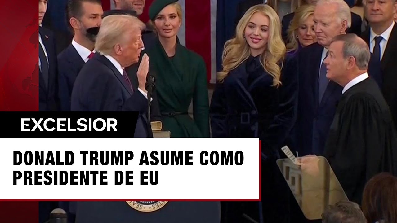 LO ÚLTIMO: Trump se convierte en el 47° mandatario de Estados Unidos