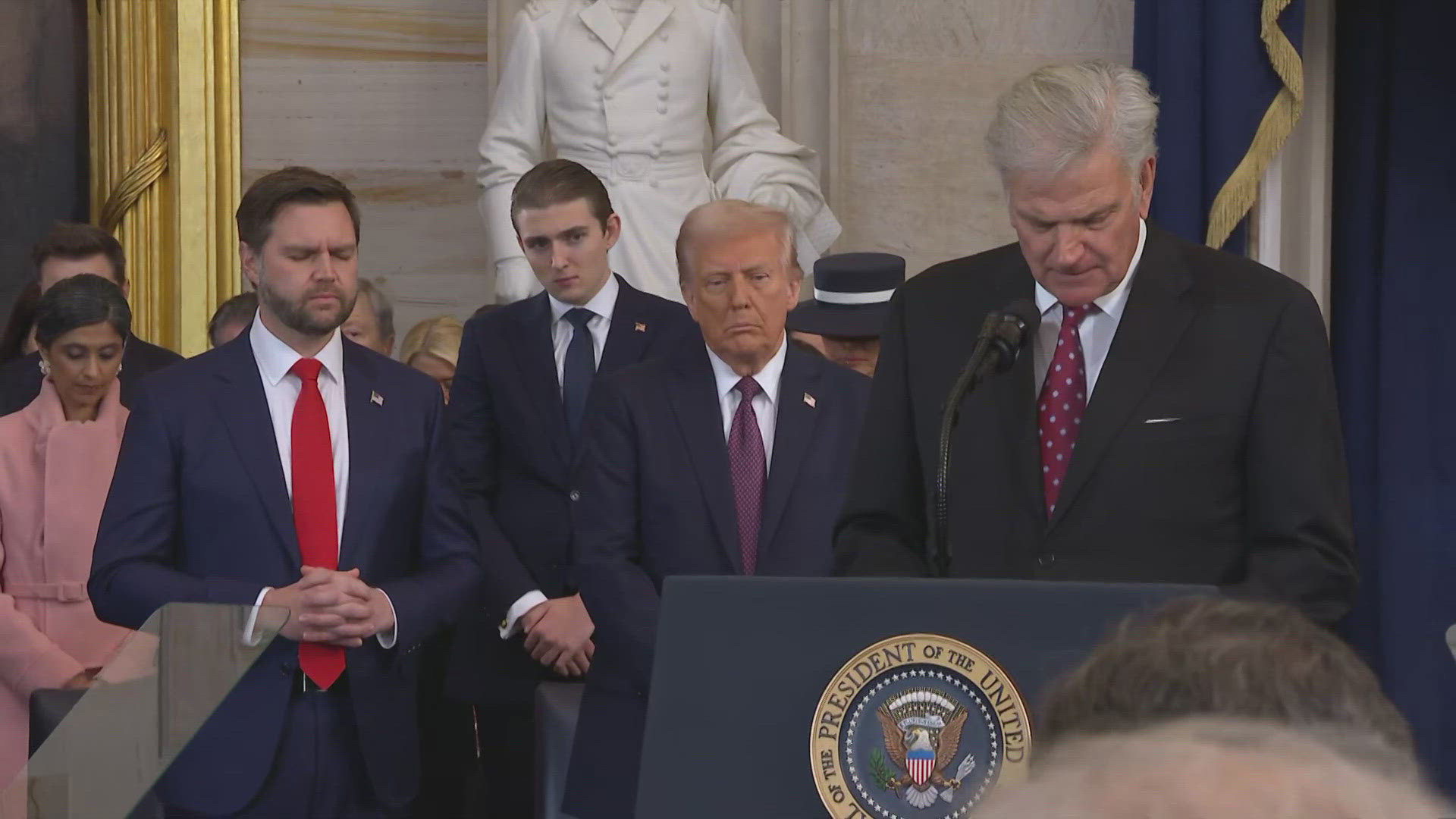 Rev. Franklin Graham's invocation at Trump's Inauguration Ceremony Rev. Franklin Graham's invocation at Trump's Inauguration Ceremony