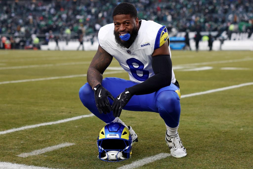 Jared Verse says Eagles fans hurled snowballs at him in Rams’ playoff ...