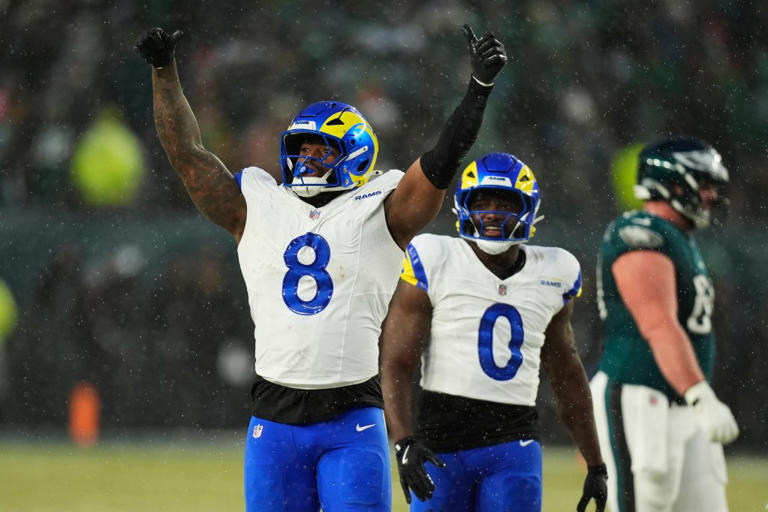 Jared Verse says Eagles fans hurled snowballs at him in Rams’ playoff ...