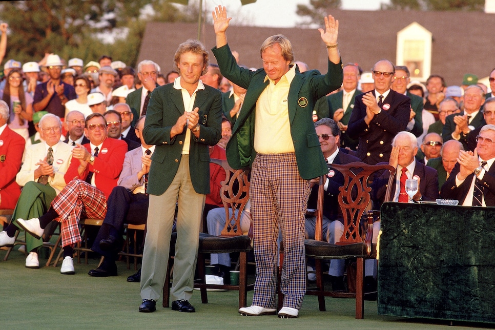 An inside look at Jack Nicklaus' game from each year he won the Masters
