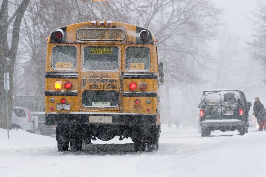 How do local schools decide if it’s too cold for class?