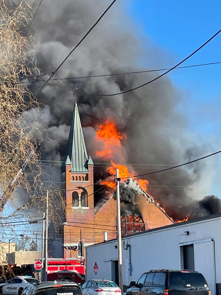 130-year-old church burns down in massive Princeton fire