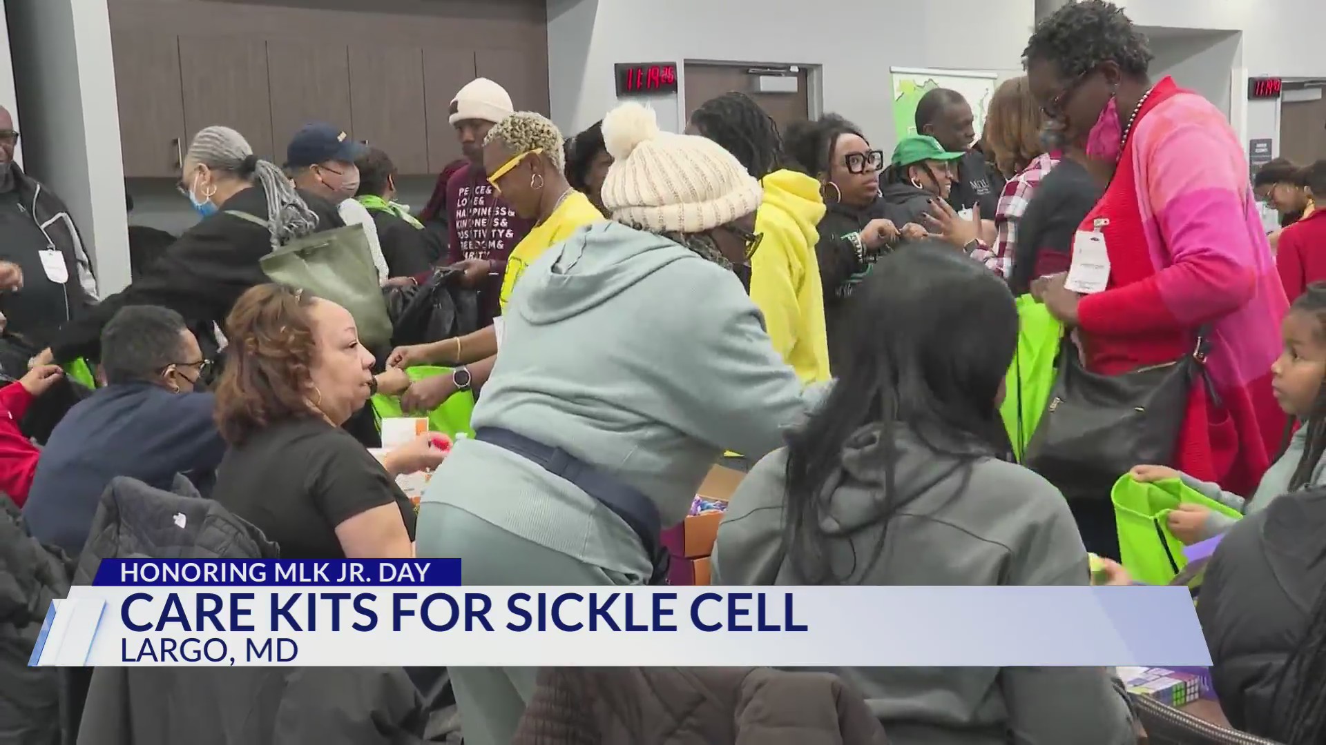 Care kits for Sickle Cell patients in Largo