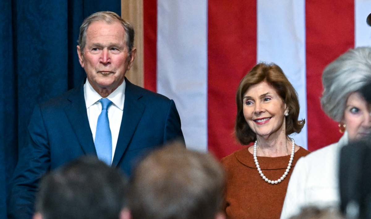 Laura Bush Embraces Flats Again for Inauguration Day 2025 Outfit