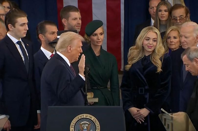 Barron Trump shows true colors with telling gesture to Joe Biden and ...
