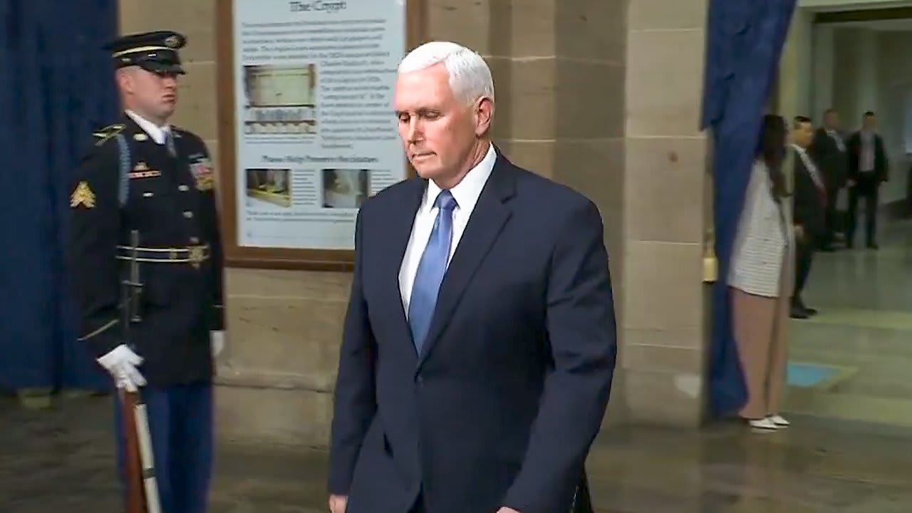Mike Pence booed by MAGA he arrives at Trump inauguration
