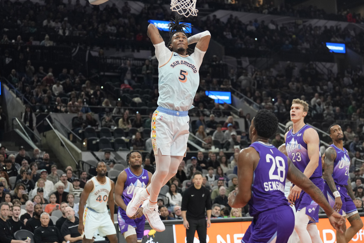 Spurs' Rookie Stephon Castle to Compete in All-Star Weekend
