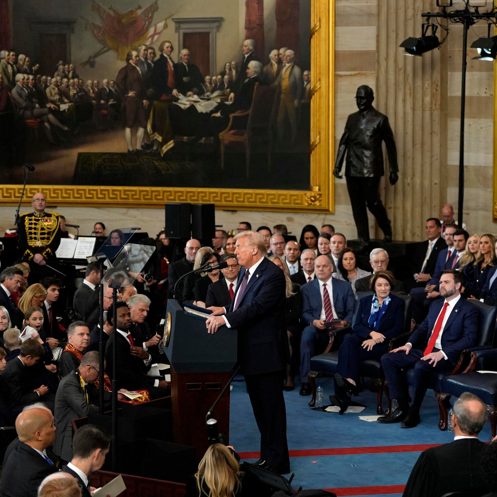 Read the full transcript of Trump's inauguration speech