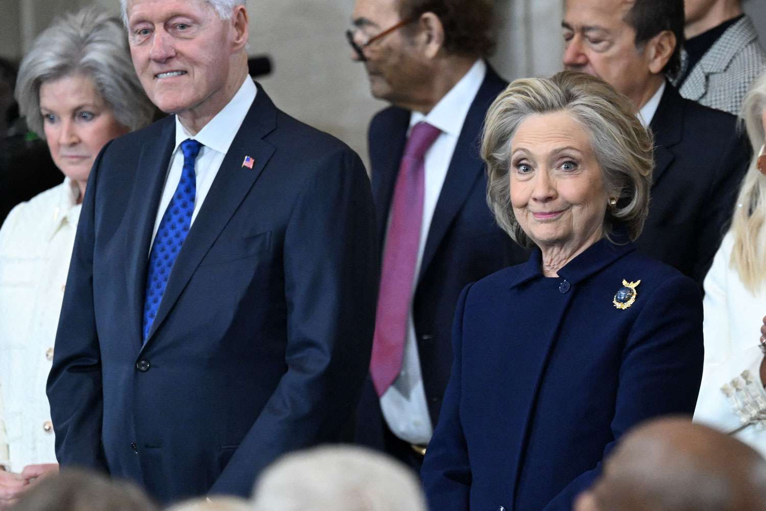 Hillary Clinton Laughs as Trump Shares Plan to Rename ‘Gulf of Mexico ...