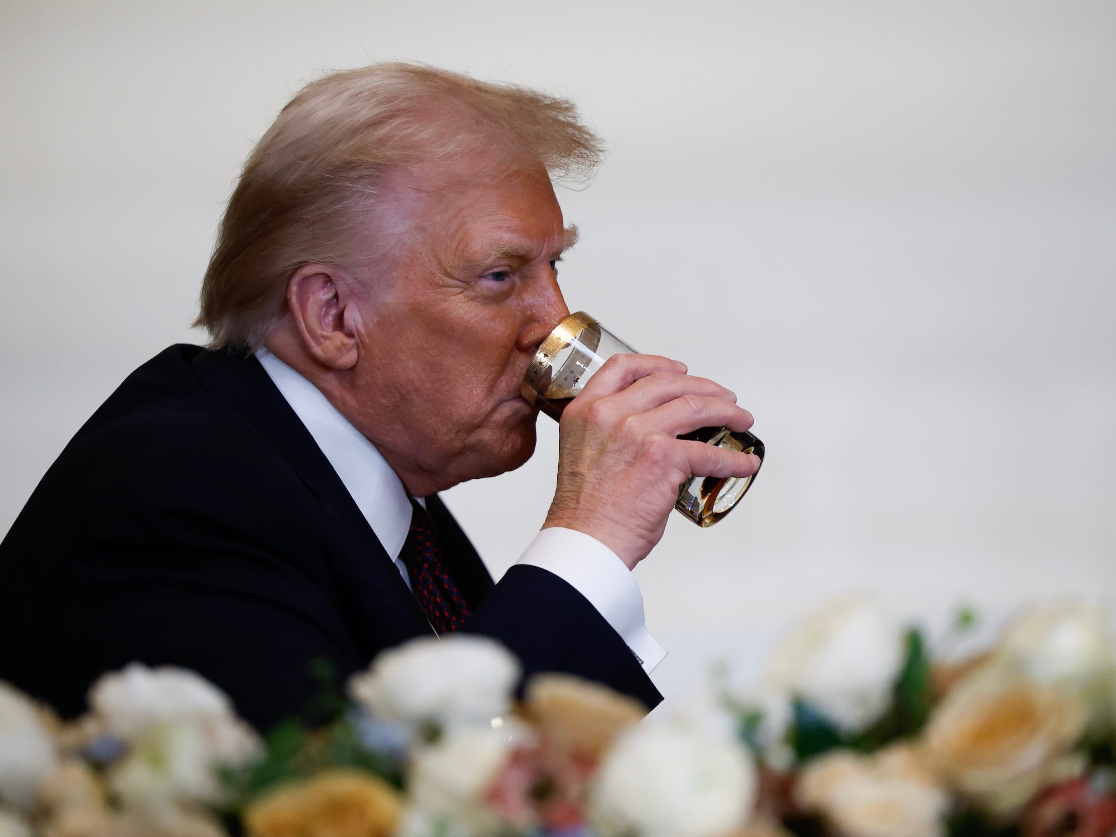 Trump is no fan of alcohol