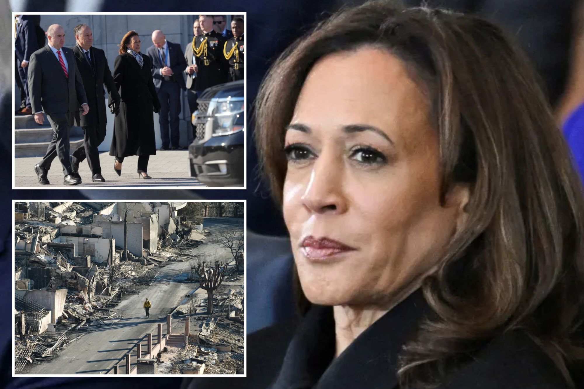Unemployed Kamala Harris jets back to LA, will hand out food to ...