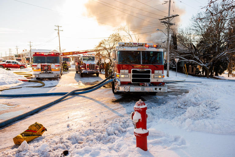 Firefighters battled fire and ice as East Berlin home was destroyed ...