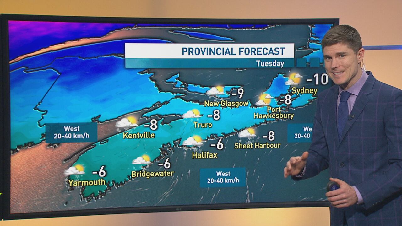 Very cold days ahead for Nova Scotia