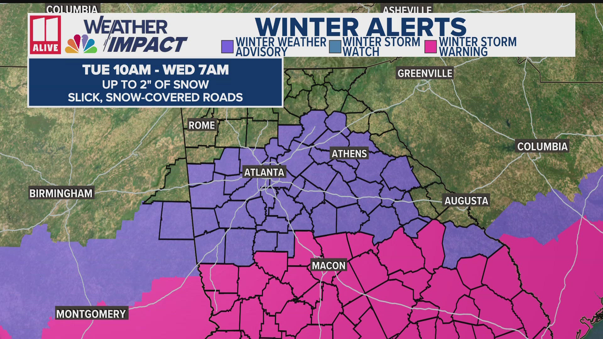 Snow possible this week for Georgia | What to expect