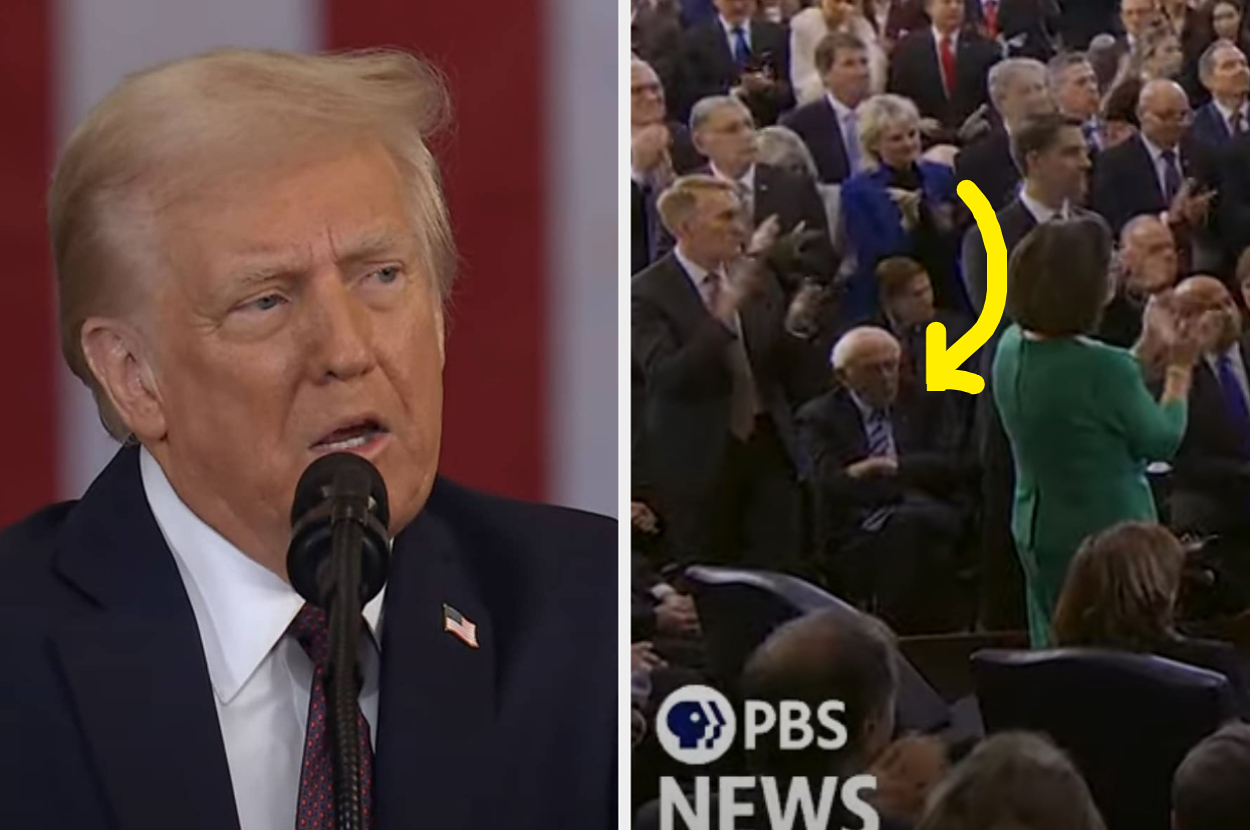 Bernie Sanders's Face During Donald Trump's Inauguration Is Going Viral
