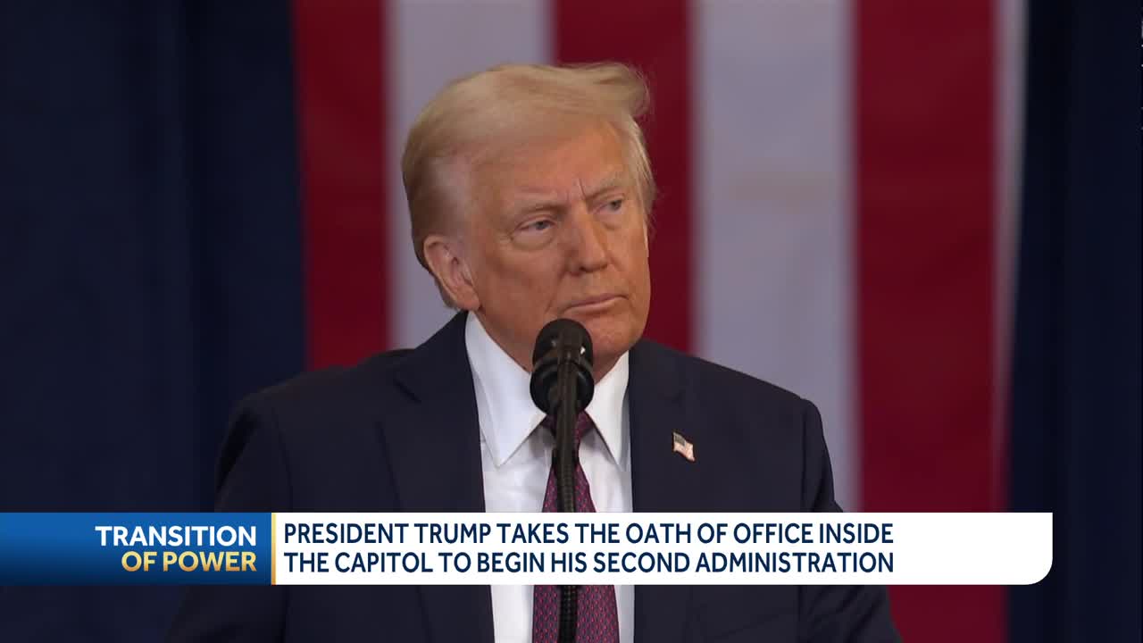 Trump delivers 2nd inaugural address