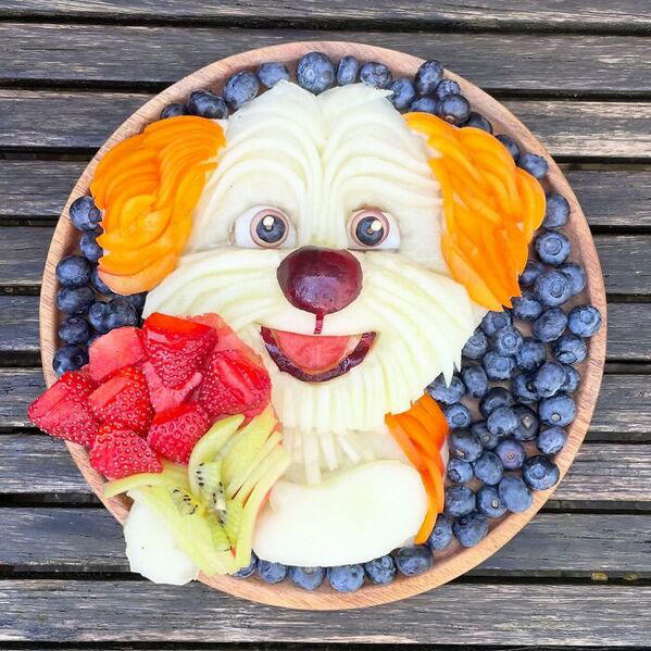 40 Food Art Creations That Get Kids Excited About Fruits And Veggies ...