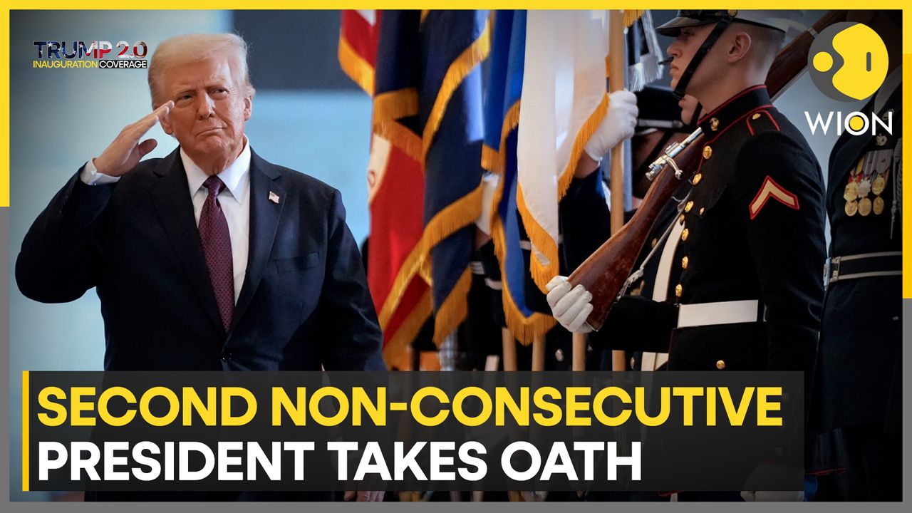 Donald Trump becomes second U.S. President to serve non-consecutive terms