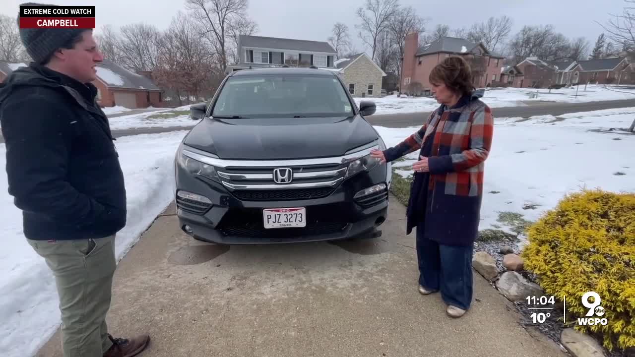 Car safety during extreme cold weather