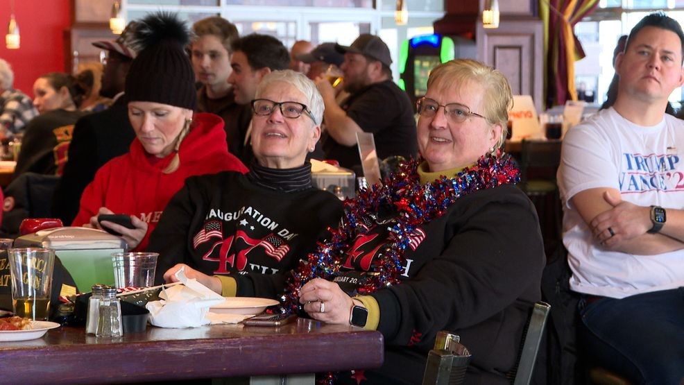 Trump supporters gather for Inauguration watch party