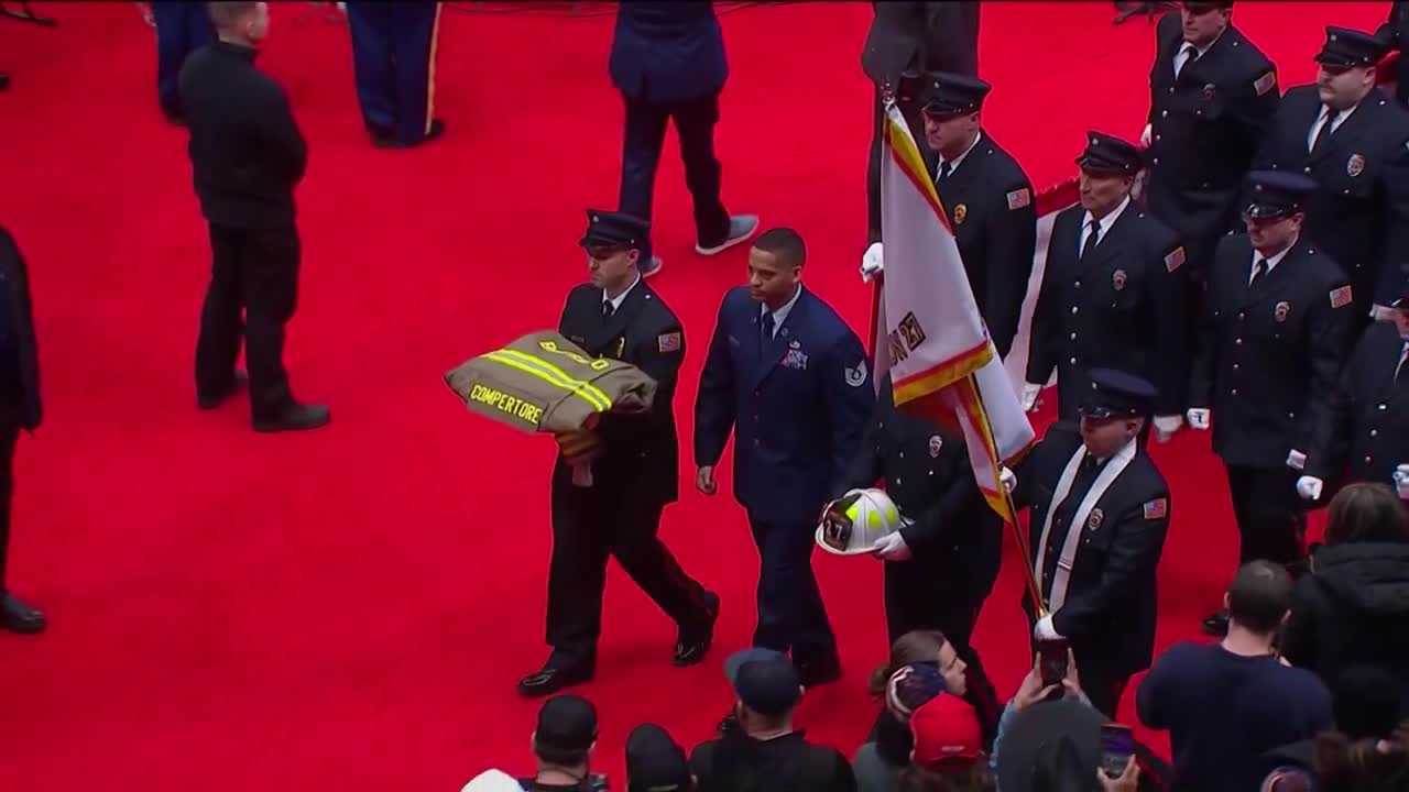 President Trump's inauguration parade honors Corey Comperatore