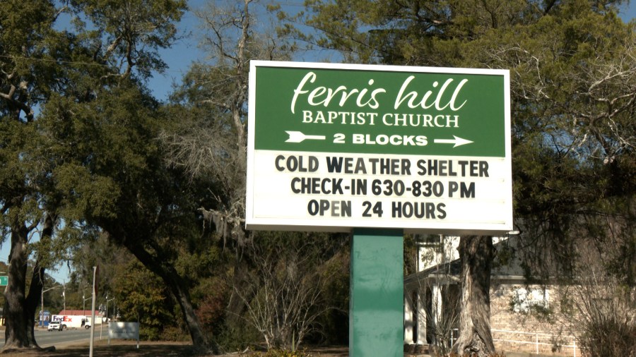 Santa Rosa County church to open as cold weather shelter