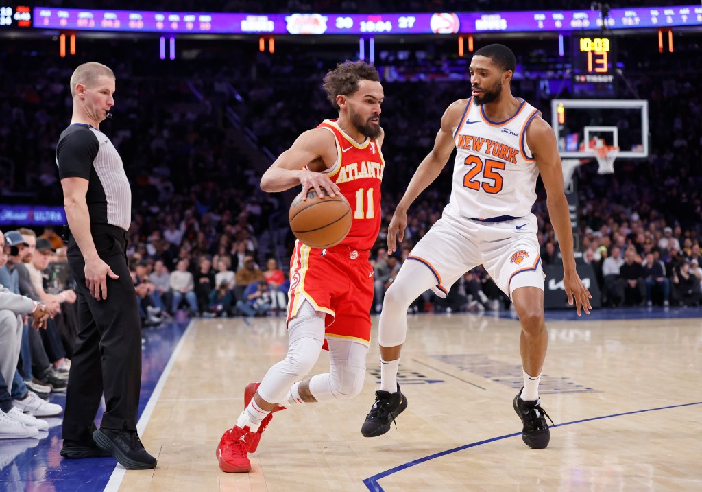 Knicks keep Trae Young in check when it matters most for hard-fought ...