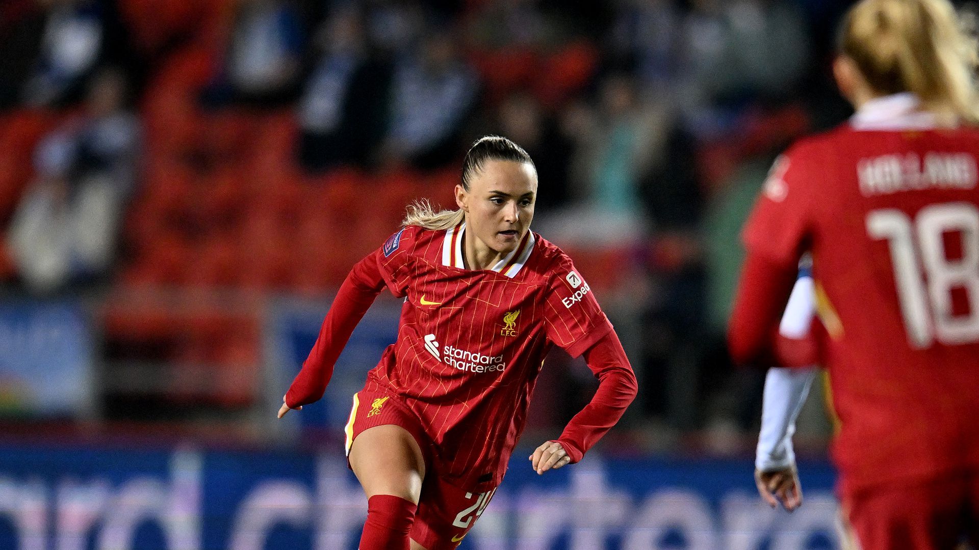 Bavarian Loan Works: Sam Kerr makes her Liverpool debut