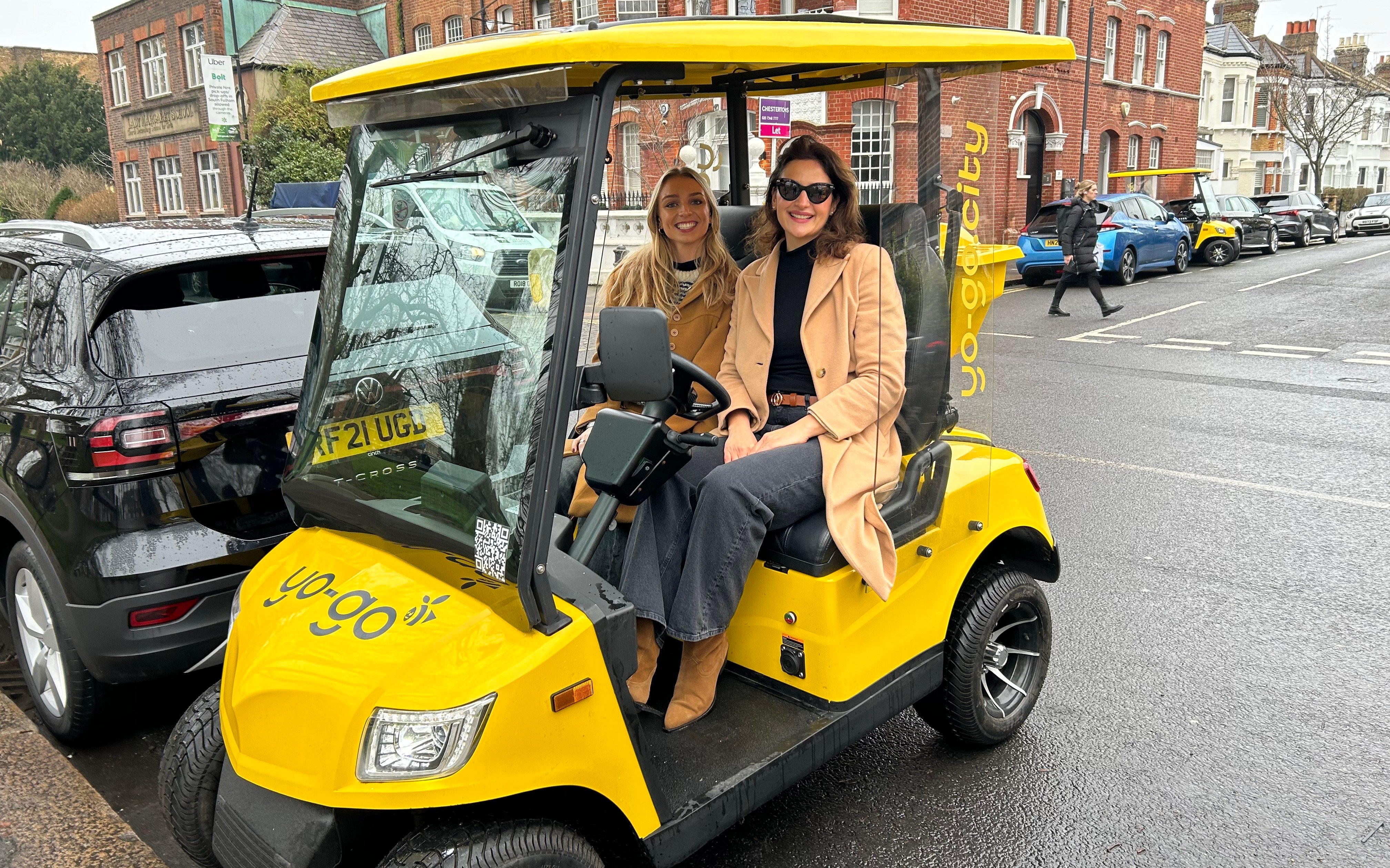 Electric buggies launched on streets of west London in 'world-first' trial