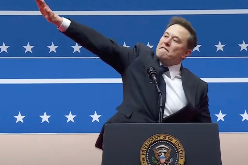 Elon Musk edits out 'Nazi salute' from his own video on X