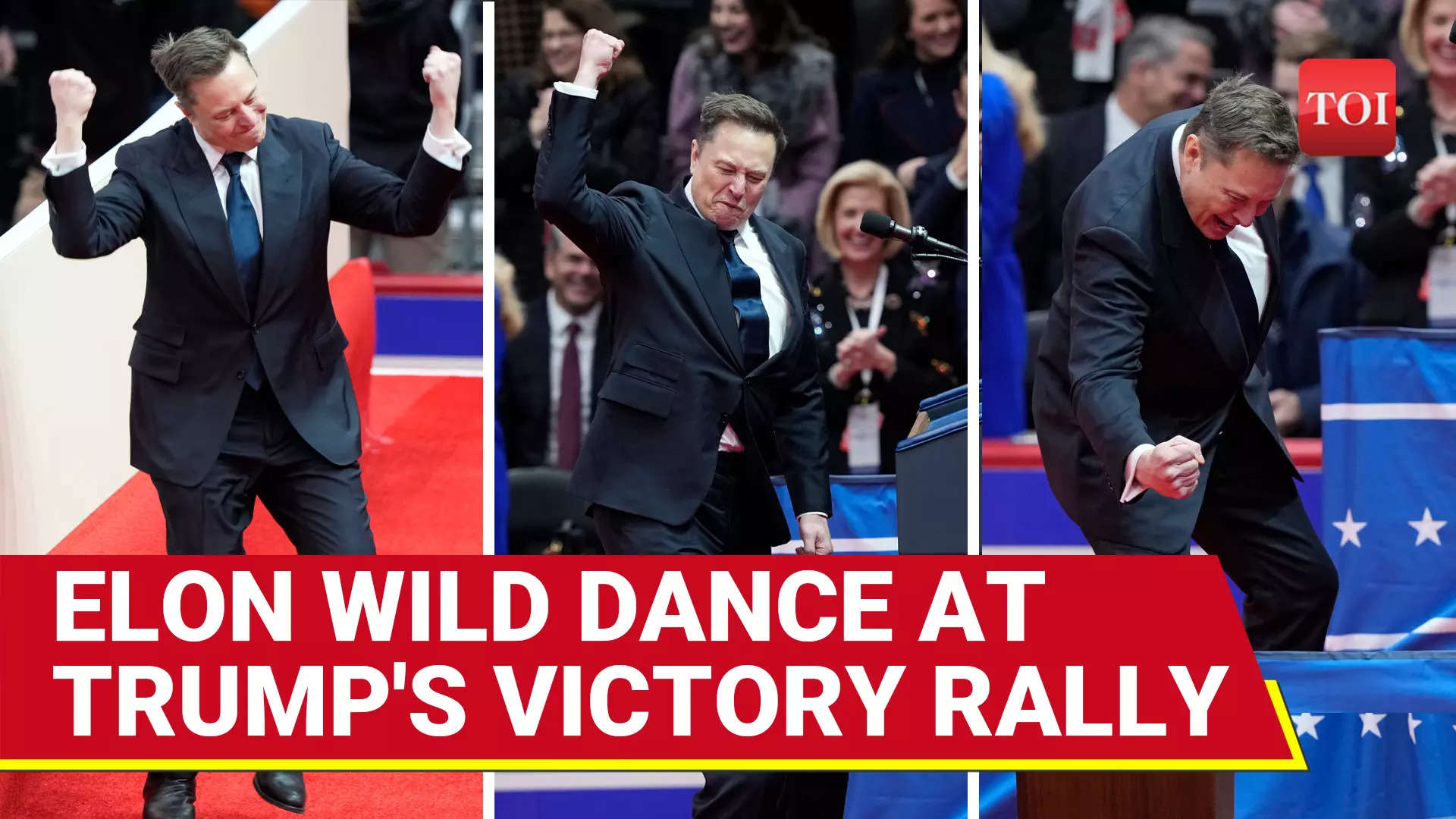 Elon Musk's Wild Dance Steals Show At Trump Inauguration Celebrations ...