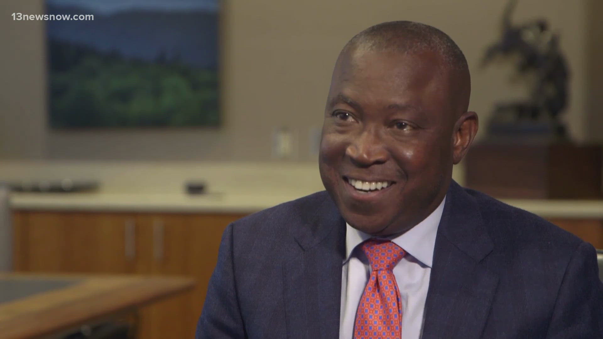 Virginia Speaker Don Scott reacts to Biden's pardon