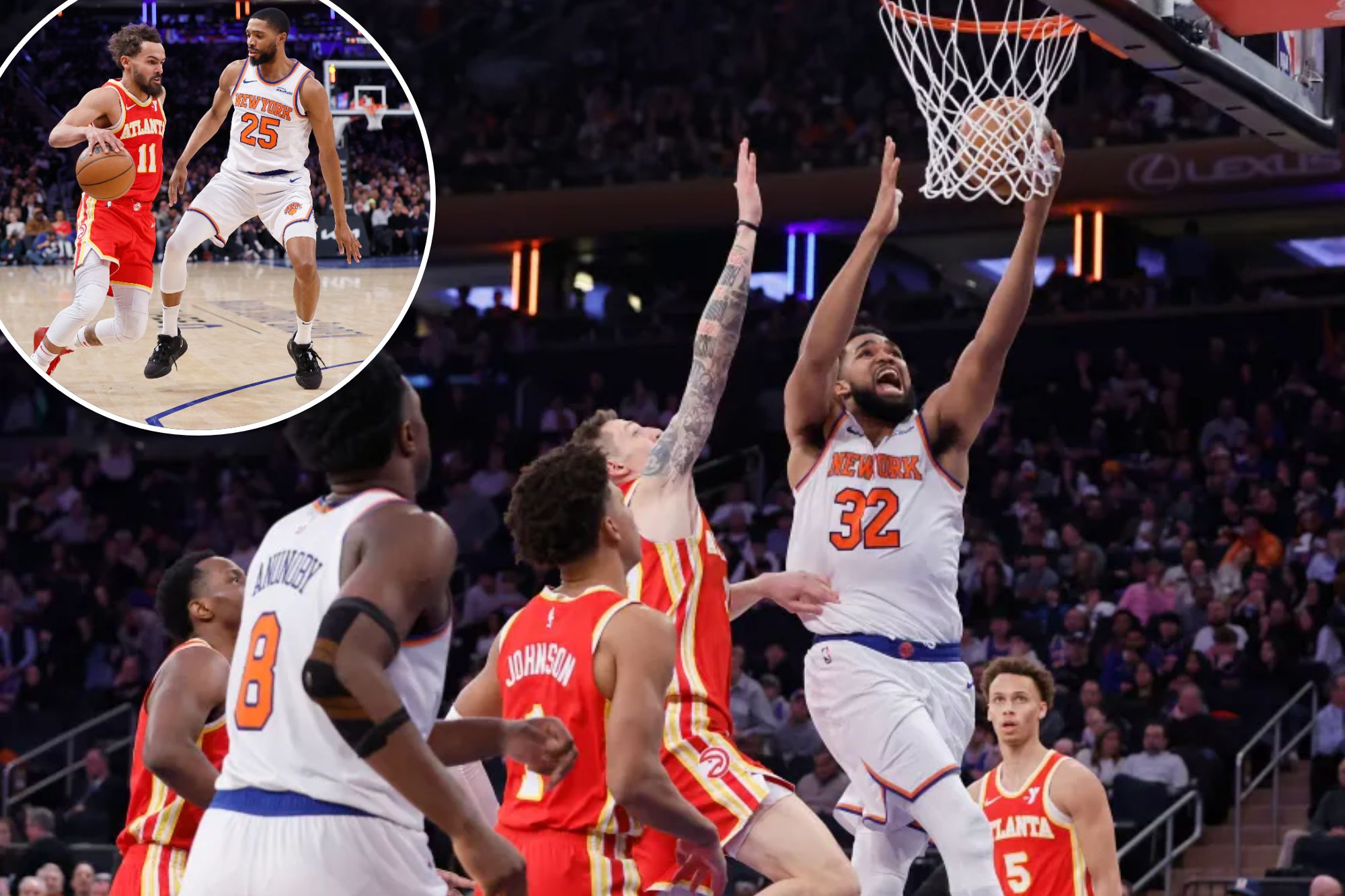 Knicks keep Trae Young in check when it matters most for hard-fought ...