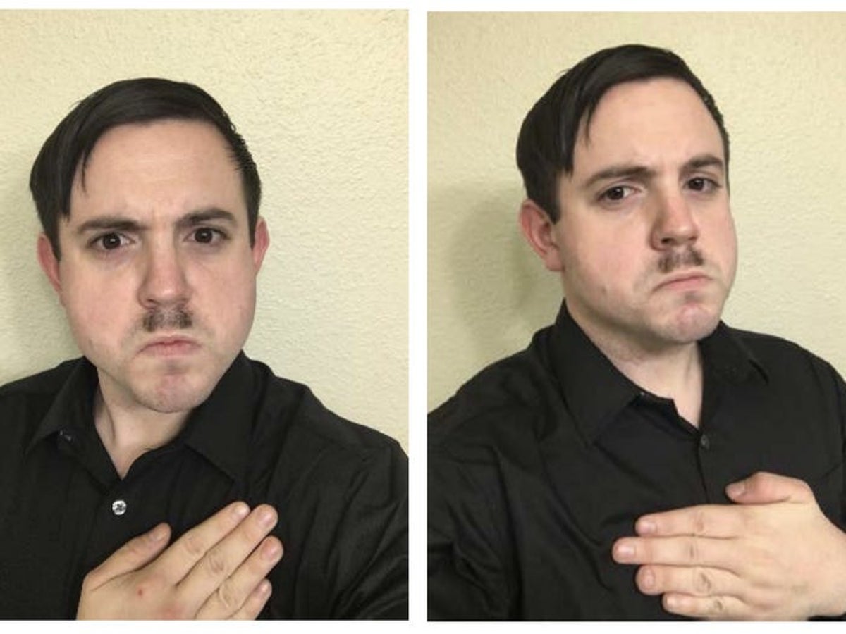 Jan. 6 rioter with Hitler mustache says he was invited to Trump ...