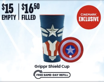 Movie Theaters Reveal 'Captain America: Brave New World' Collectibles ...