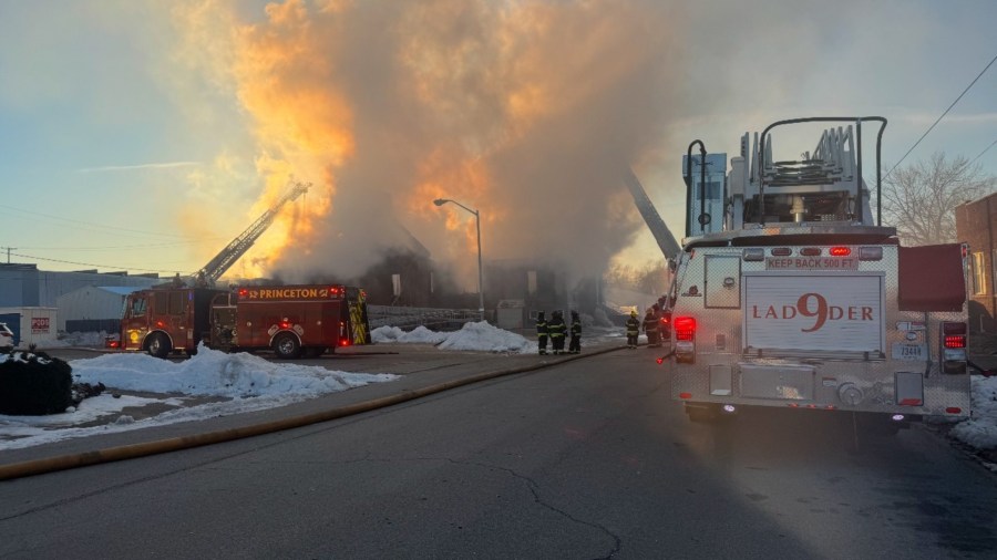 Crews battle massive church fire for over seven hours