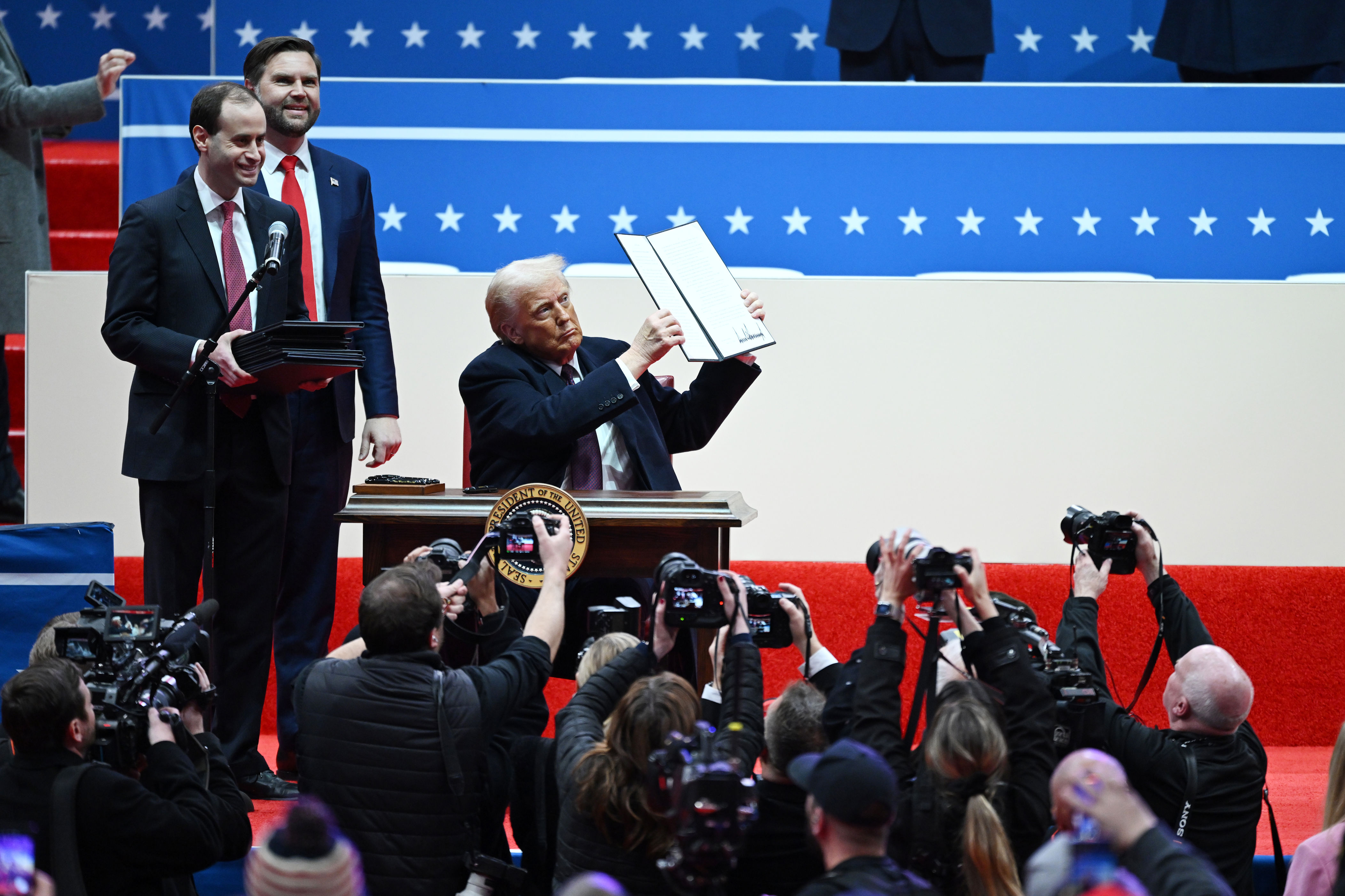 See photos from Donald Trump’s inauguration at the U.S. Capitol