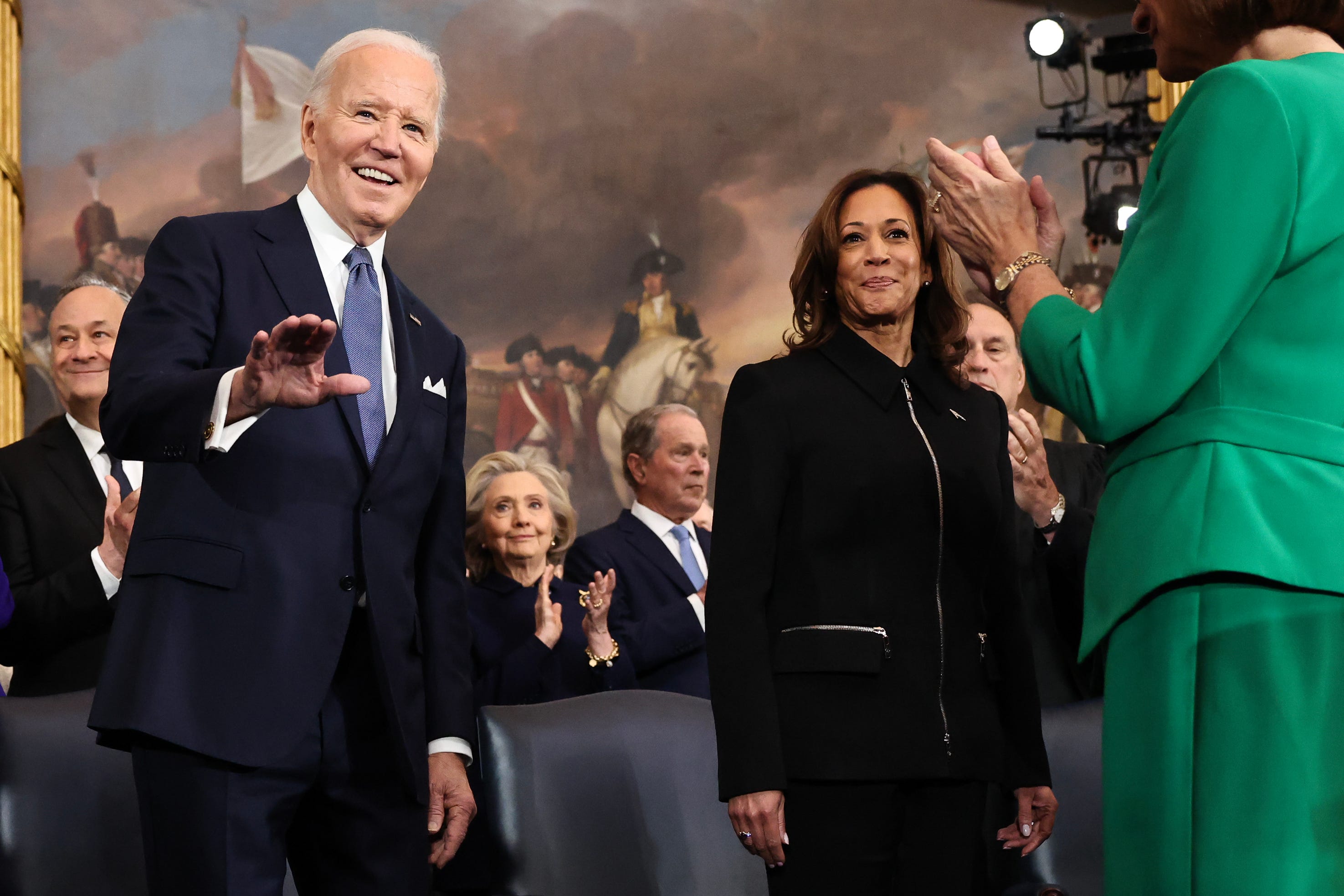 Joe Biden at Inauguration Day 2025: See photos as Biden ushers Trump ...
