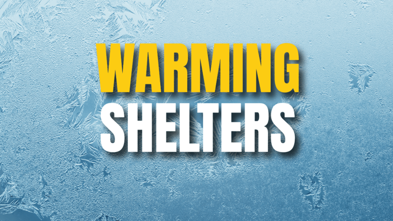 Warming centers opening amid freezing temperatures